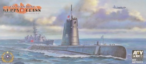 AFV Club SE73513 Guppy II class - submarine