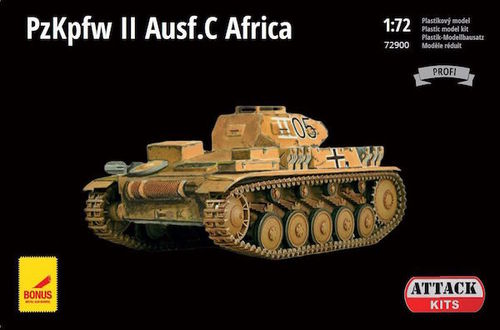 Attack 72900 Pz.Kpfw II Ausf.C Africa