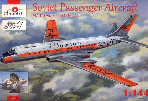 A-Model 01469-1 Soviet Passenger Aircraft NATO code CAMEL-A