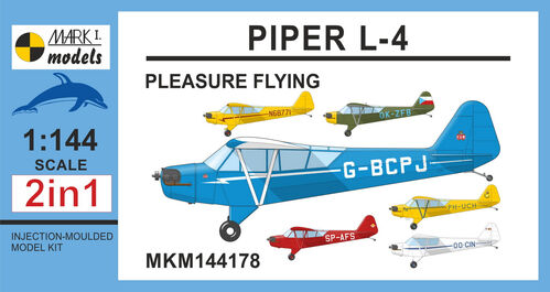 Mark I Models 144178 Piper L-4 'Plaesure Flying' (2 In 1)