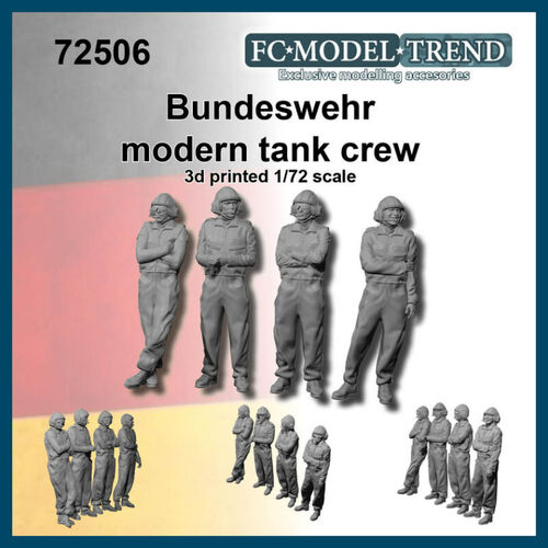 FC ModelTrend 72506 Bundeswehr Modern Tank Crew