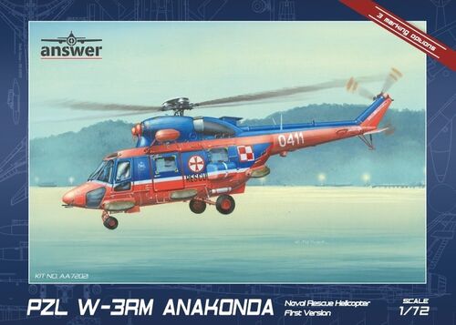 Answer AA72021 PZL W-3RM Anakonda Naval Rescue Helicotper First Version