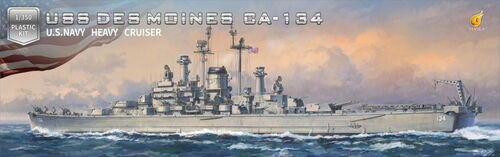 Very Fire 350918DX USS Des Moines CA-134 Deluxe Kit Edition
