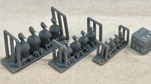 EMP3D 48130503 Kaczki - 4 sztuki