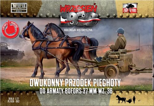 First to Fight PL092 Dwukonny przodek piechoty do armaty Bofors 37 mm wz. 36