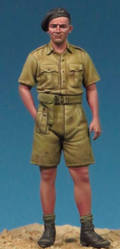 The Bodi Miniatures 35189 British Tanker Desert Rat WW II