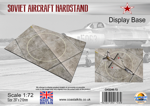 Coastal kits S246-72 Soviet Aircraft Hardstand