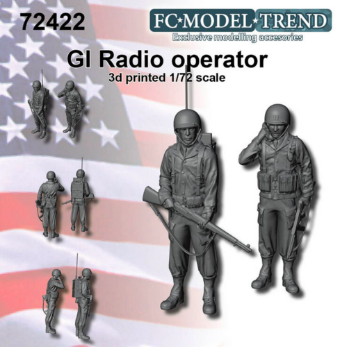 FC ModelTrend 72422 Radio tema GI WWII USA