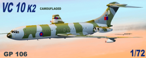 Mach2 GP106 Vickers VC 10 camouflaged
