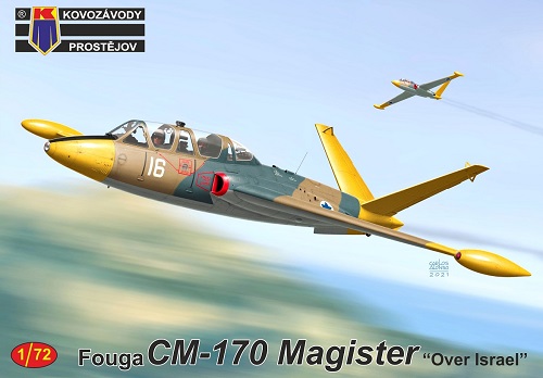 Kovozavody Prostejov 72243 Fouga CM-170 Magister "Over Israel"