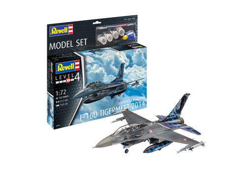 Revell 63844 Lockheed Martin F-16D Tigermeet 2014 Model Set