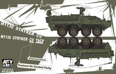 AFV Club 35130 M1130 Stryker CV TACP