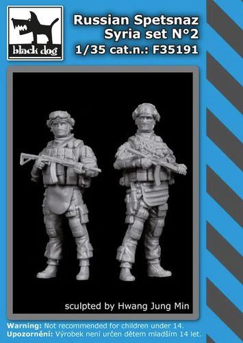 DISCONTINUED Black Dog F35191 Russia Spetsnaz Syria set N°2
