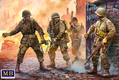 Master Box 3574 Take one more grenade! Screaming Eagles, 101st Airborne (Air Assault) Division, Europe, 1944-1945