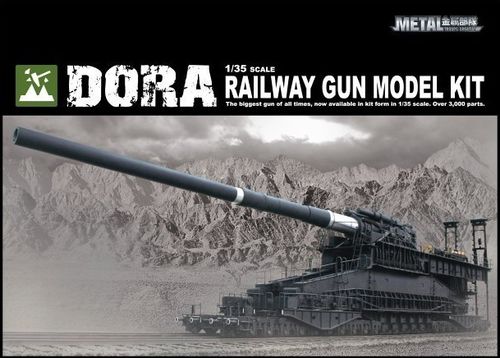 Glow2B 35001 Dora Railway Gun