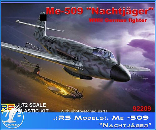 RS Models 92209 Me-509 Nachtjager