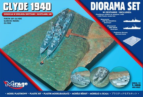 Mirage-Hobby 401002 Clyde 1940 Szkocja, Ujście Rzeki Clyde (Model Set)
