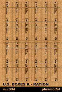 Plus Model 334 U.S. boxes Ration K