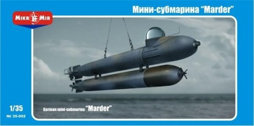 Mikromir 35-002 German Mini submarine "Marder"