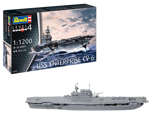 Revell 75824 USS Enterprise CV-6 - Starter Kit
