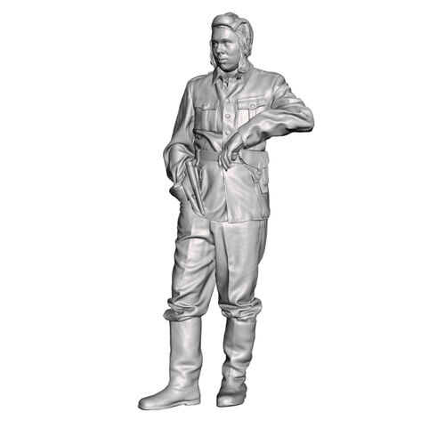3d Scale Model Universe 72F015 Finnish WW2 Armoured Crew Member