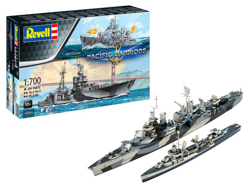 Revell 05644 Pacific Warriors - USS Fletcher & USS Indianapolis