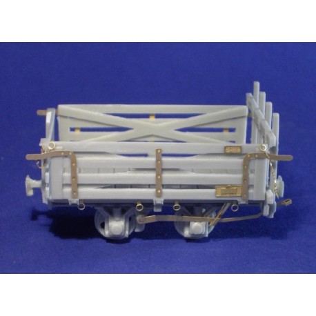 Resicast 351264 P Type Wagon Narrow Gauge Railway - Full Resin Kit with Length of Track