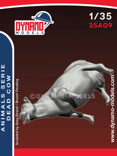 Dynamo-Models 35A09 Animals Serie - Dead Cow
