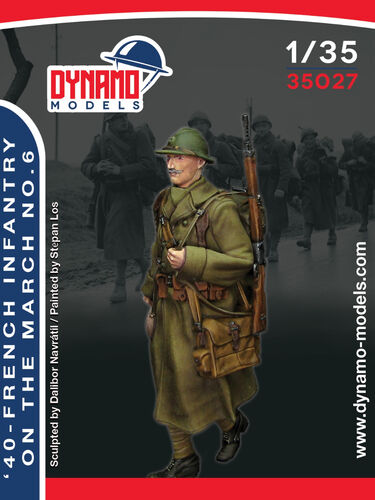 Dynamo-Models 35027 '40 - French Infantry On The March No.6