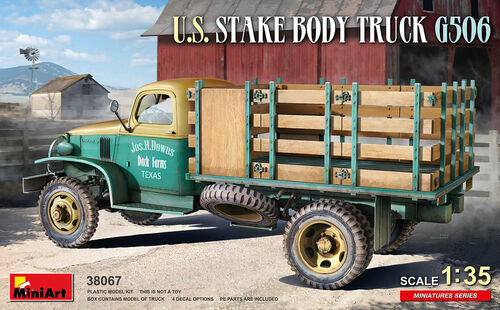 MiniArt 38067 U.S. Stake Body Truck G506