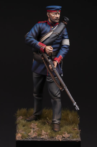 Vice 75 Miniatures 75016 Prussian Infantry Soldier-Second Schleswig-Holstein war 1864