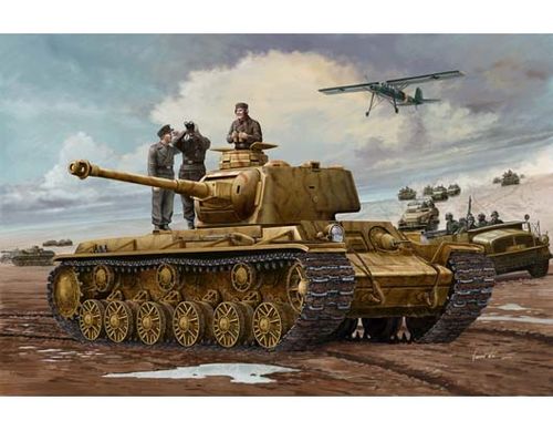 Trumpeter 00366 German PzKpm KV-1 Tank