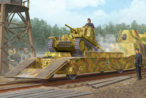 Trumpeter 01508 German IIWW Panzertragerwagen