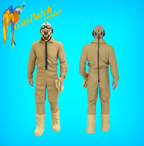 Gaspatch Models 22-32263 Me 163 Pilot