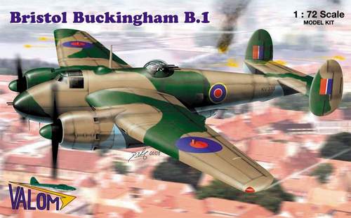 Valom 72032 British medium-bomber Bristol Buckingham B.I