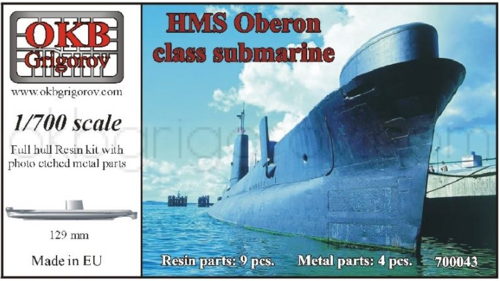 OKB Grigorov N700043 HMS Oberon class submarine