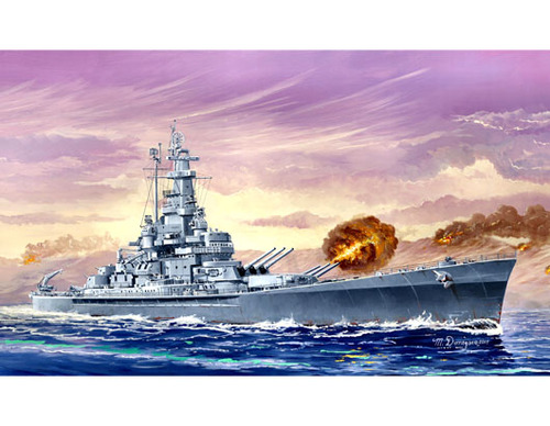 Trumpeter 05761 American Battleship USS Massachusetts (BB-59)