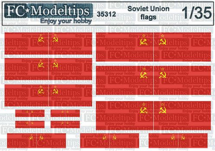 FC ModelTrend 35312 Soviet flags