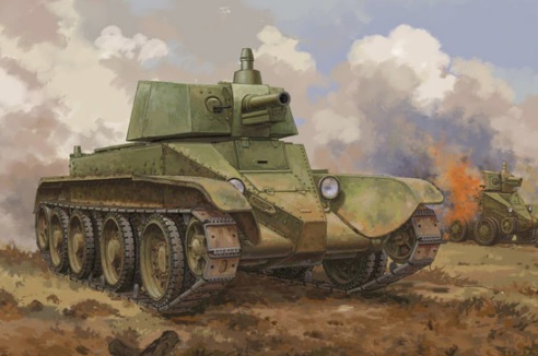 Hobby Boss 84517 Soviet D-38 tank