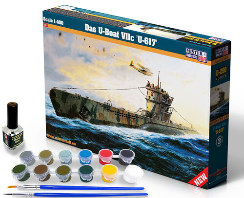 MisterCraft D290s Das U-Boat VIIc 'U-617' - Model Set