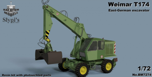 Balaton Modell BM7274 Weimar T174 excavator