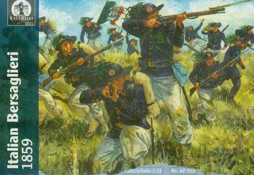 Waterloo 1815 AP015 Italian Bersaglieri 1859