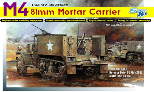 Dragon 6361 M4 81mm Mortar Carrier