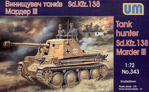 Unimodels 343 Sd.Kfz.138 Marder III