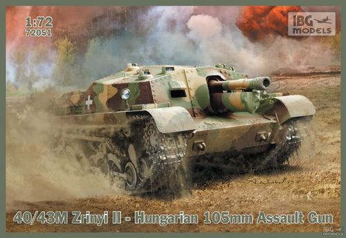 IBG 72051 40/43M Zrinyi II - Hungarian 105mm Assault Gun
