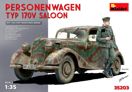 MiniArt 35203 Personenwagen Typ 170V Saloon