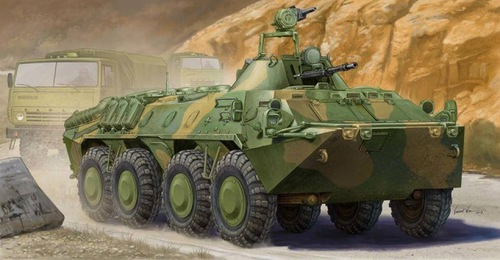 Trumpeter 01593 Soviet BTR-70 APC in Afghanistan