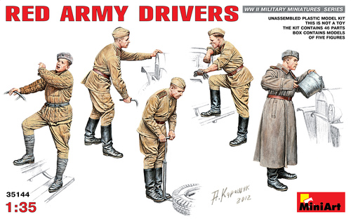 MiniArt 35144 Red Army Drivers
