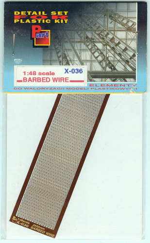 Part X036 Barbed wire