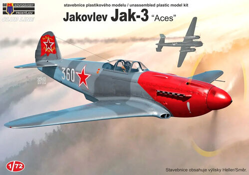 Kovozavody Prostejov CL72013 Jakovlev Jak-3 'Aces'